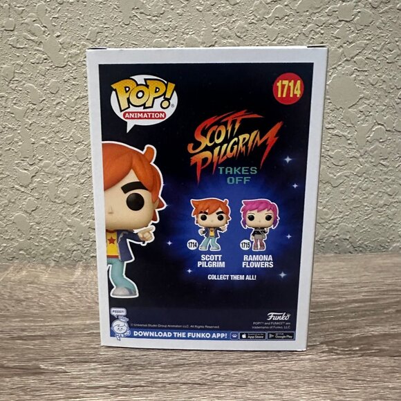 Funko | Toys | Funko Pop Animation Scott Pilgrim Takes Off Scott ...